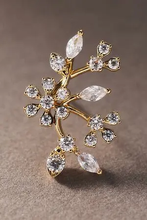 Nadri Ba's Breath Floral Stud Earrgs