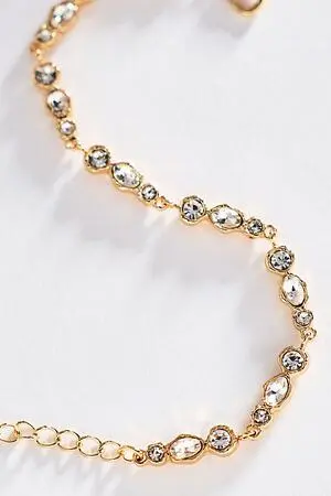 Anthropologie Mixed-cut Crystal Bracelet