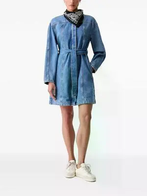 Marc O'polo Belted Denim Mini Dress