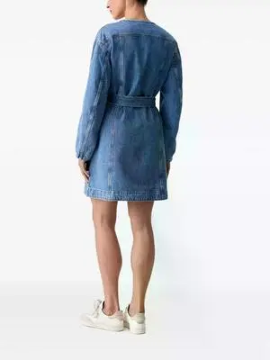 Marc O'polo Belted Denim Mini Dress