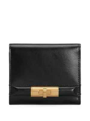 Dolce & Gabbana Marlene Wallet In Calfskin - Black