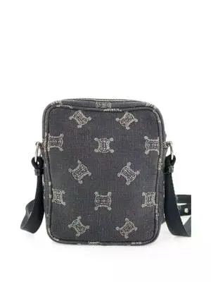Celine 2010s Macadam Shoulder Bag