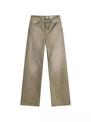 Our Legacy Faded Straight-leg Jeans - Neutrals