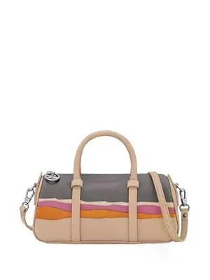 Longchamp X Caroline Hélain Small Patchwork Holdall Bag - Neutrals