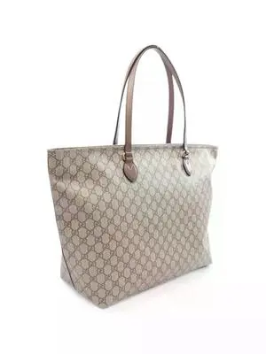 Gucci Gg Supreme Canvas Tote Bag - Neutrals