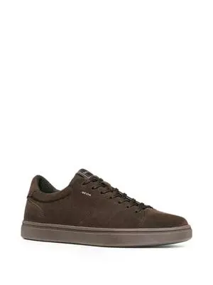 Geox Baltmoore Logo-print Suede Sneakers
