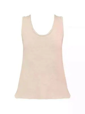 American Vintage Sonoma Scoop-neck Sleeveless Top - Neutrals