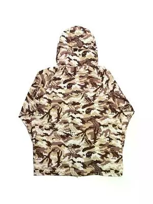 A BATHING APE Woodland Camo Owl Motif Jacket