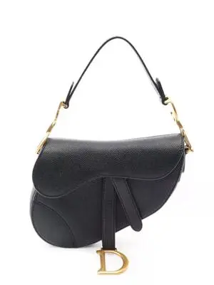 Dior Saddle Mini Shoulder Bag - Black