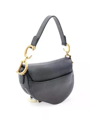 Dior Saddle Mini Shoulder Bag - Black