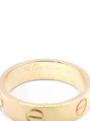 Cartier 18k Rose Love Ring - Gold