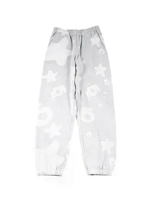 SP5DER Aop Beluga Star-print Track Pants - Grey