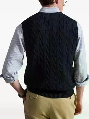 Polo Ralph Lauren Cable-knit Pony Sweater Vest