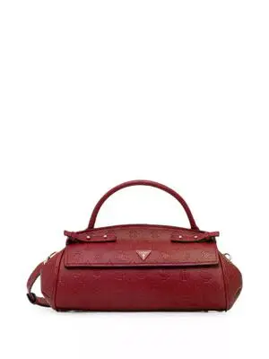 Guess Diana Monogram-debossed Tote Bag - Red