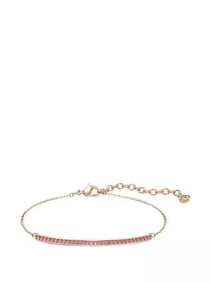 SWAROVSKI Crystal-embellished Chain-link Bracelets - Pink