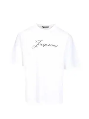 Jacquemus Logo-print T-shirt - White