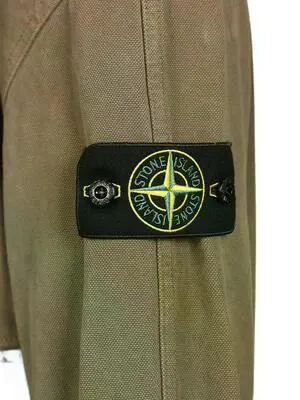 Stone Island Garment-dyed Cotton Jacket