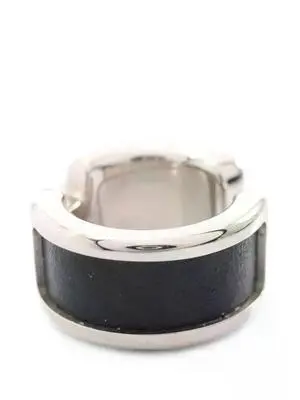 HERMÈS 2010s Pm Olympe Leather Ear Cuff