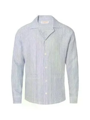 Orlebar Brown Soren Striped Hemp Jacket