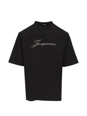 Jacquemus Logo-print T-shirt - Black
