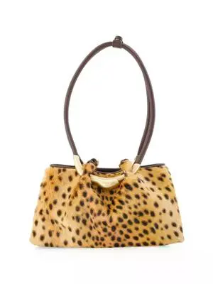 Cult Gaia Asa Leopard-print Shoulder Bag - Neutrals