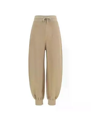 Loro Piana Beige Sea Island Cotton Track Pants - Neutrals
