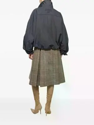 Acne Studios Logo-print High-neck Jacket