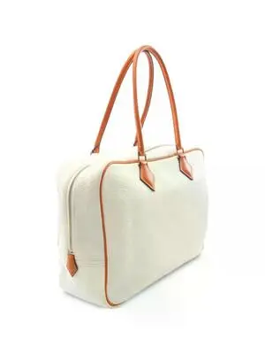 Hermès 2005 Plume Tote Bag - White