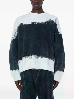 NOMARHYTHM Long-sleeve Crew Neck Sweater - Grey