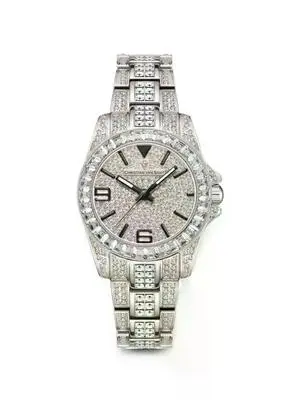 CHRISTIAN VAN SANT Majestic Crystal-embellished 31mm Watch - Silver