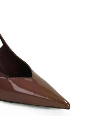 Roberto Festa Patent-finish Slingback Pumps