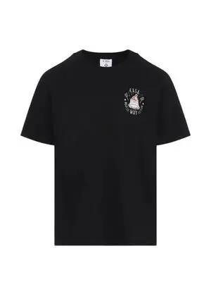 Casablanca Graphic-print T-shirt - Black