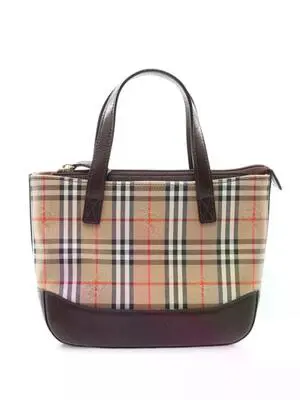 Burberry 2010s Nova Check Tote Bag