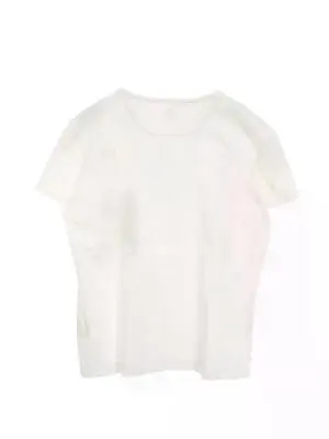 Hermès Embroidered Cotton Crewneck T-shirt