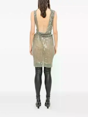 Rick Owens Sequin Embellished Mini Dress