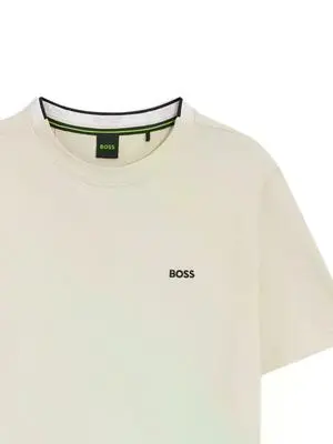 BOSS Logo-detail Crew-neck T-shirt
