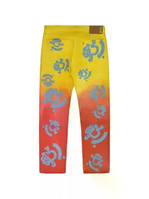 DENIM TEARS Bstroy 501 Graphic-print Jeans