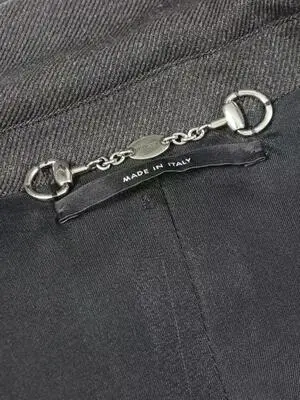 Gucci 2010s Horsebit-detail Blazer