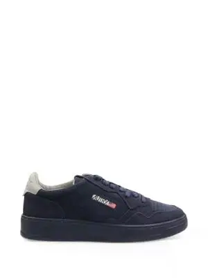 AUTRY Medalist Low Perforated Panelled Sneakers - Blue