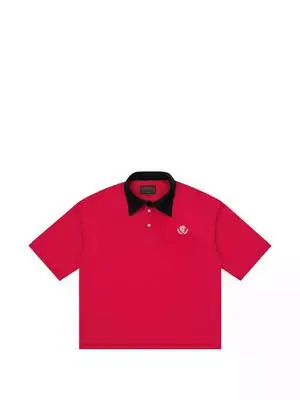 GODSPEED Logo-embroidered Polo Shirt - Red