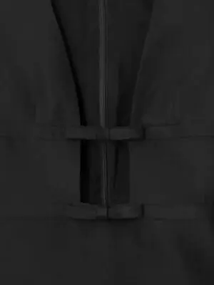 Valentino Garavani Cutout Bow-detailed Mini Dress - Black