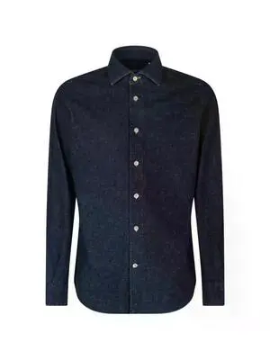 Eleventy Long-sleeve Denim Shirt