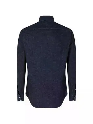 Eleventy Long-sleeve Denim Shirt