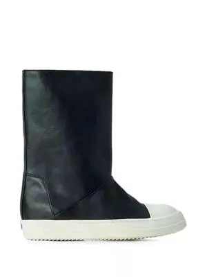 Rick Owens Sneakwaders Round-toe Boots - Black