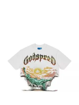 GODSPEED Graphic-print T-shirt - White