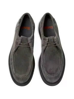Camper Norman Suede Lace-up Shoes