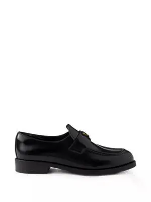 Prada Brushed Leather Loafers