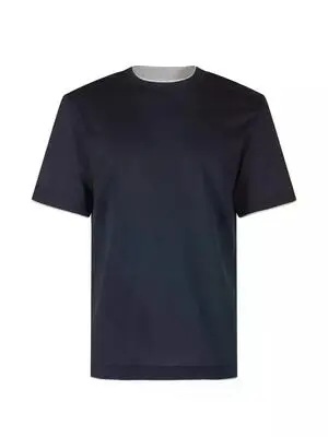 Eleventy Crew-neck T-shirt - Blue