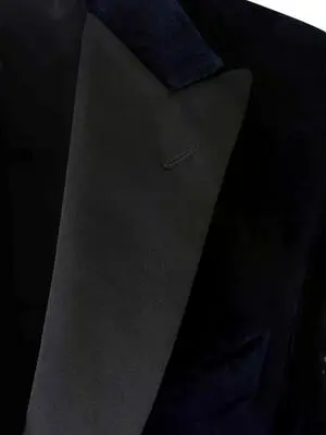 Canali Velvet Single-breasted Blazer