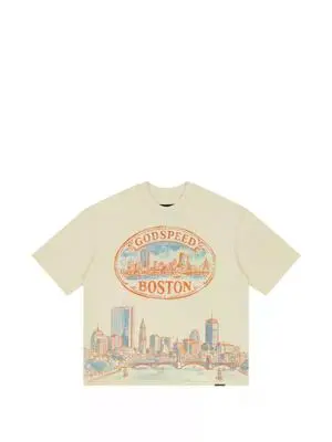 GODSPEED Boston Skyline Graphic-print T-shirt